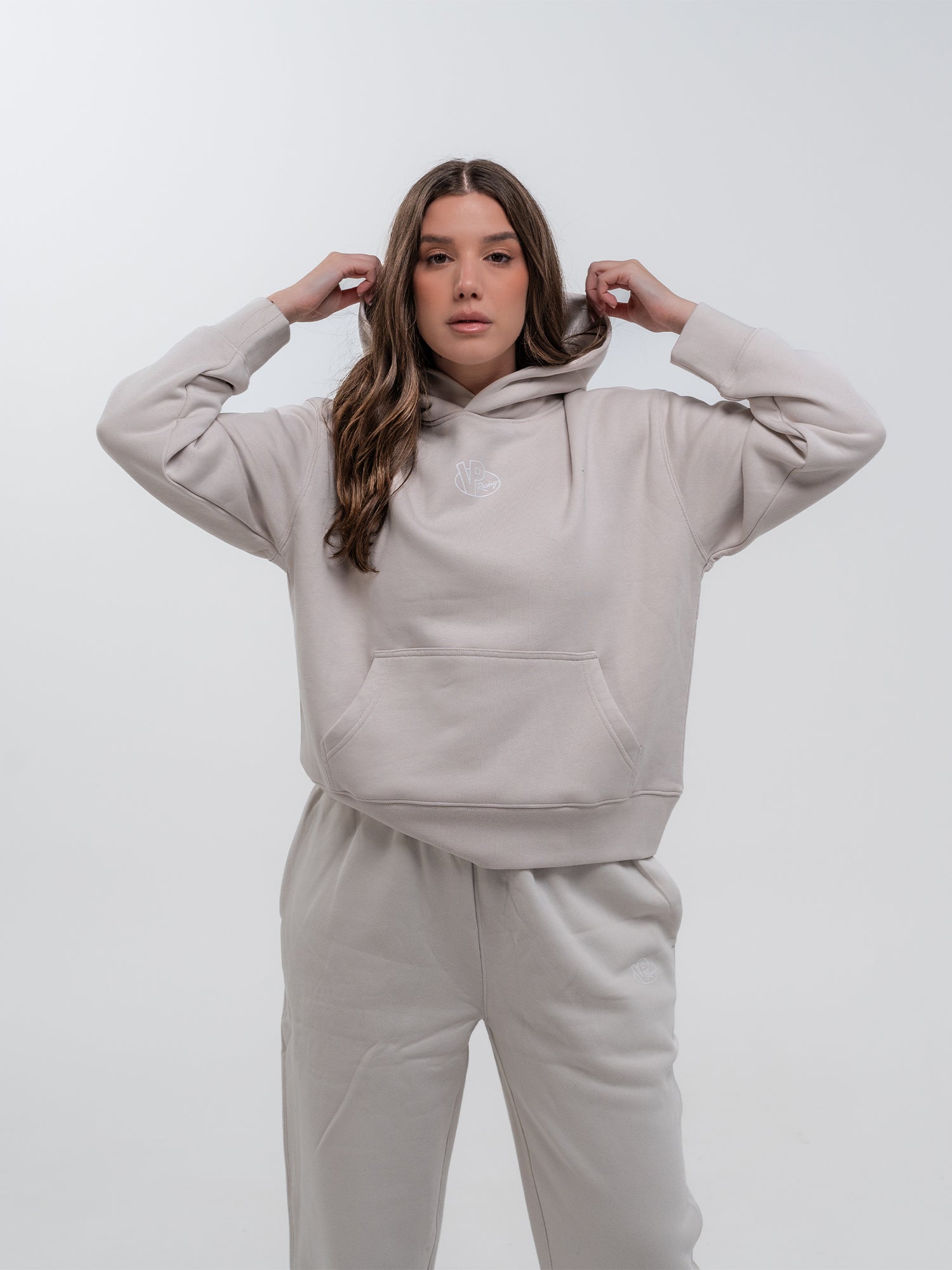 VP Racing Essential Women's Hoodie - Bone – VP Racing Fuels Australia