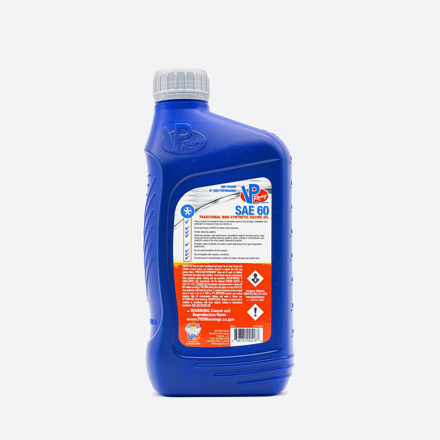 VP Traditional SAE 60 Racing Engine Oil – VP Racing Fuels Australia