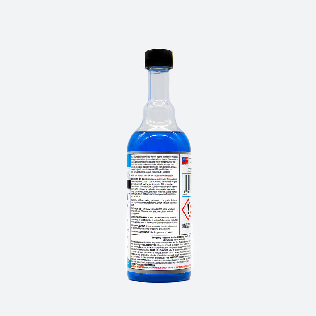 VP RACING Cool Down - Coolant Additive Improver – VP Racing Fuels Australia